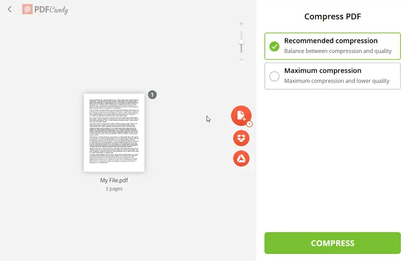 How to Compress a PDF Without Adobe on Any Device - PDF Candy